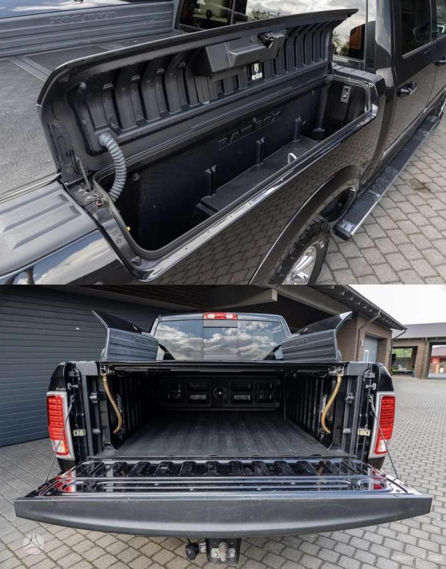 Melns Dodge RAM 2016 Marijampole, ar dzinēja tilpumu 2.97 L un nobraukumu 60 tūkst. km par 37750 €, foto 14 vietnē AUTOMOTO.COM.LV