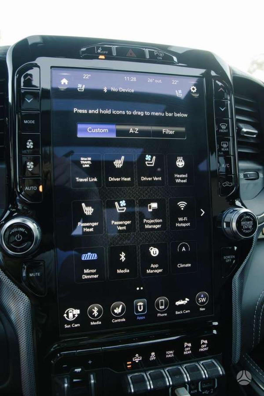 Melns Dodge RAM 2019 Kretinga, ar dzinēja tilpumu 5.70 L un nobraukumu 155 tūkst. km par 36500 €, foto 40 vietnē AUTOMOTO.COM.LV
