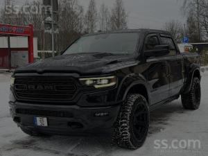Black Dodge RAM 2021 in Riga, with an engine capacity of 5.70 L and mileage of 146 thousand km for 60000 €, photo  on AUTOMOTO.COM.LV