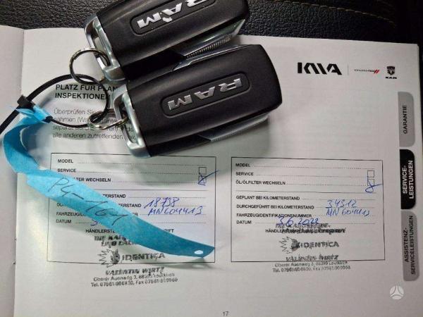 Черный Додж РАМ 2021 в Вильнюс, объемом двигателя 5.65 л и пробегом 200 тыс. км за 42350 €, фото 9 на AUTOMOTO.COM.LV