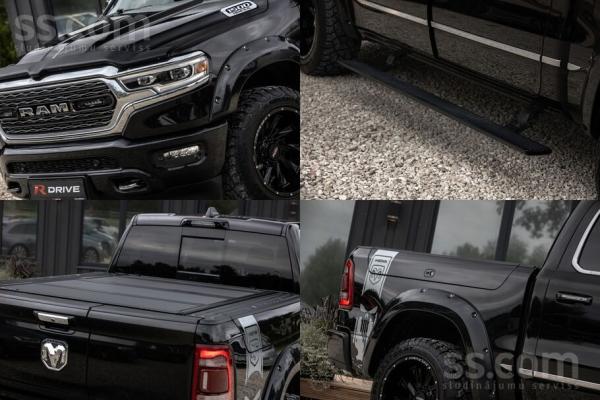 Melns Dodge RAM 2022 Jelgava, ar dzinēja tilpumu 5.70 L un nobraukumu 55 tūkst. km par 62900 €, foto 10 vietnē AUTOMOTO.COM.LV