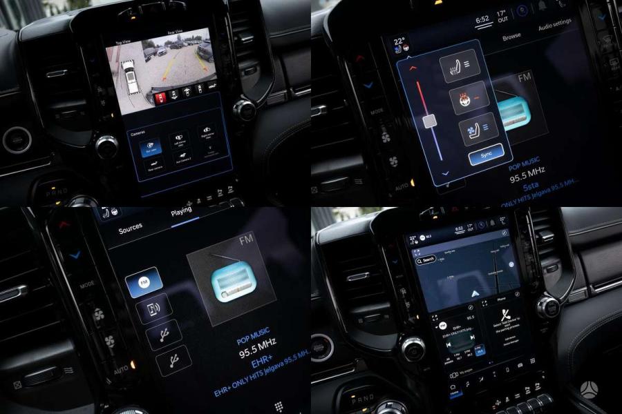 Melns Dodge RAM 2022 Jelgava, ar dzinēja tilpumu 5.70 L un nobraukumu 55 tūkst. km par 62900 €, foto 15 vietnē AUTOMOTO.COM.LV