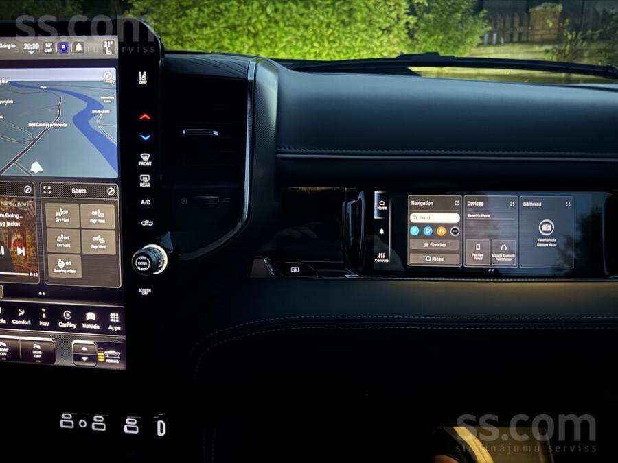 Melns Dodge RAM 2025 Ogre, ar dzinēja tilpumu 3.00 L un nobraukumu 7 tūkst. km par 85000 €, foto 20 vietnē AUTOMOTO.COM.LV