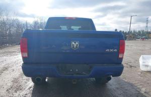 Zils Dodge RAM 2017 Viļņa, ar dzinēja tilpumu 5.65 L un nobraukumu 317 tūkst. km par 9600 €, foto 9 vietnē AUTOMOTO.COM.LV