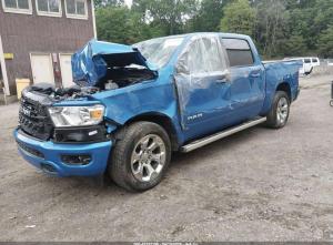 Zils Dodge RAM 2022 Klaipėda, ar dzinēja tilpumu 5.70 L un nobraukumu 86 tūkst. km par 13500 €, foto  vietnē AUTOMOTO.COM.LV