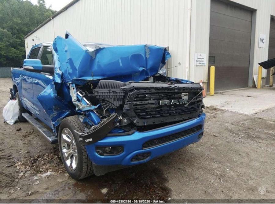 Zils Dodge RAM 2022 Klaipėda, ar dzinēja tilpumu 5.70 L un nobraukumu 86 tūkst. km par 13500 €, foto 6 vietnē AUTOMOTO.COM.LV