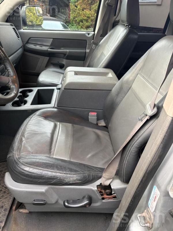 Dodge RAM 2007 in Dobele, with an engine capacity of 5.70 L and mileage of 235 thousand km for 13000 €, photo 9 on AUTOMOTO.COM.LV
