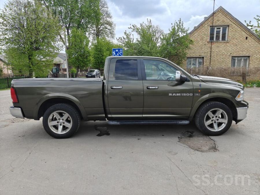 Zaļš Dodge RAM 2012 Jelgava, ar dzinēja tilpumu 5.70 L un nobraukumu 395 tūkst. km par 12900 €, foto 8 vietnē AUTOMOTO.COM.LV