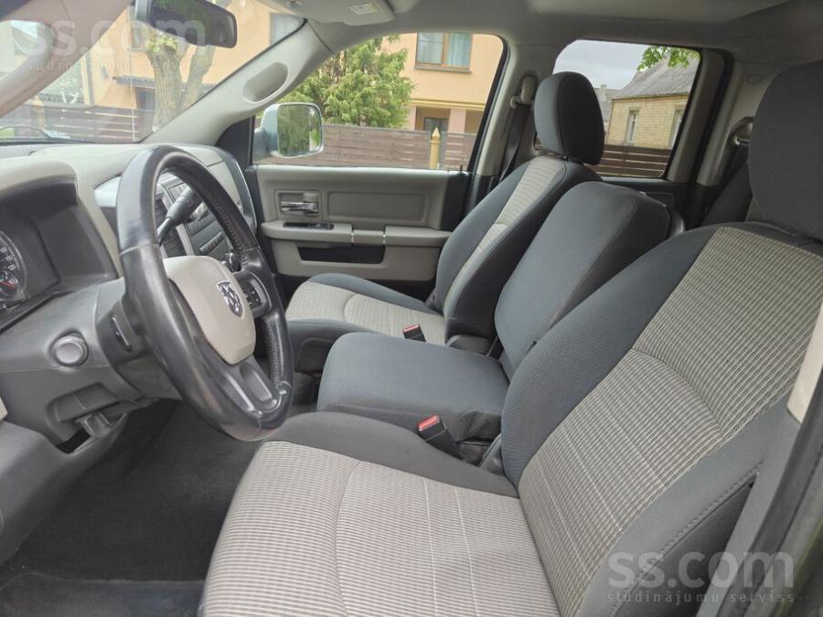 Zaļš Dodge RAM 2012 Jelgava, ar dzinēja tilpumu 5.70 L un nobraukumu 395 tūkst. km par 12900 €, foto 12 vietnē AUTOMOTO.COM.LV
