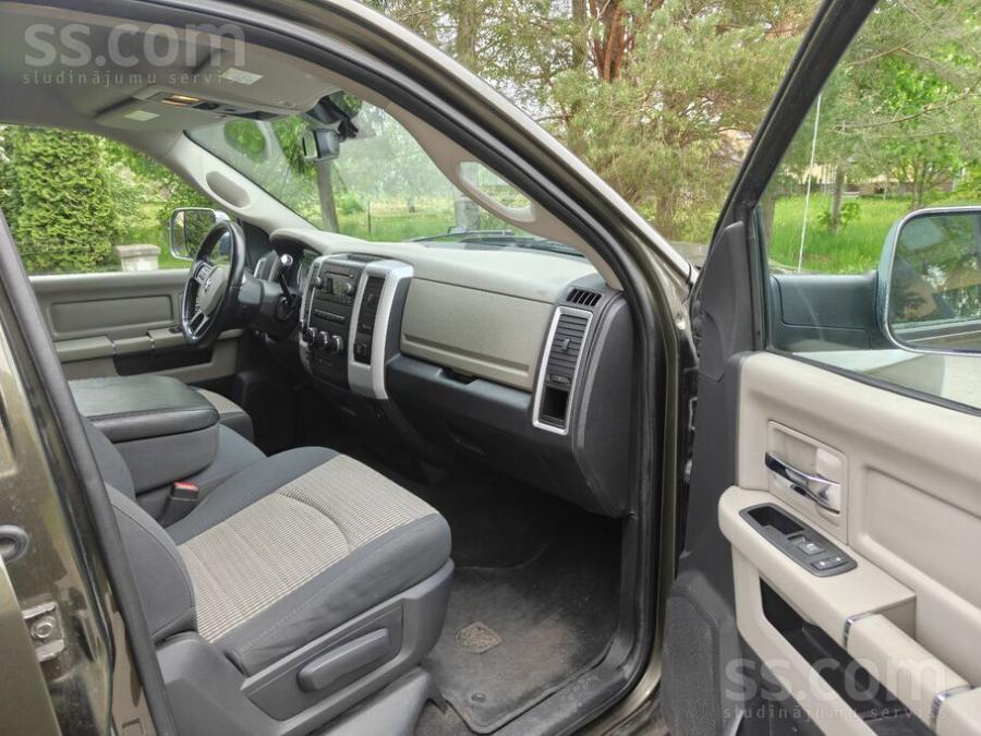 Zaļš Dodge RAM 2012 Jelgava, ar dzinēja tilpumu 5.70 L un nobraukumu 395 tūkst. km par 12900 €, foto 17 vietnē AUTOMOTO.COM.LV