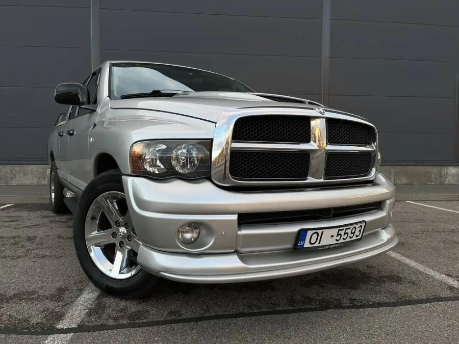 Pelēks Dodge RAM 2005 Rīga, ar dzinēja tilpumu 5.70 L un nobraukumu 220 tūkst. km par 11990 €, foto 3 vietnē AUTOMOTO.COM.LV