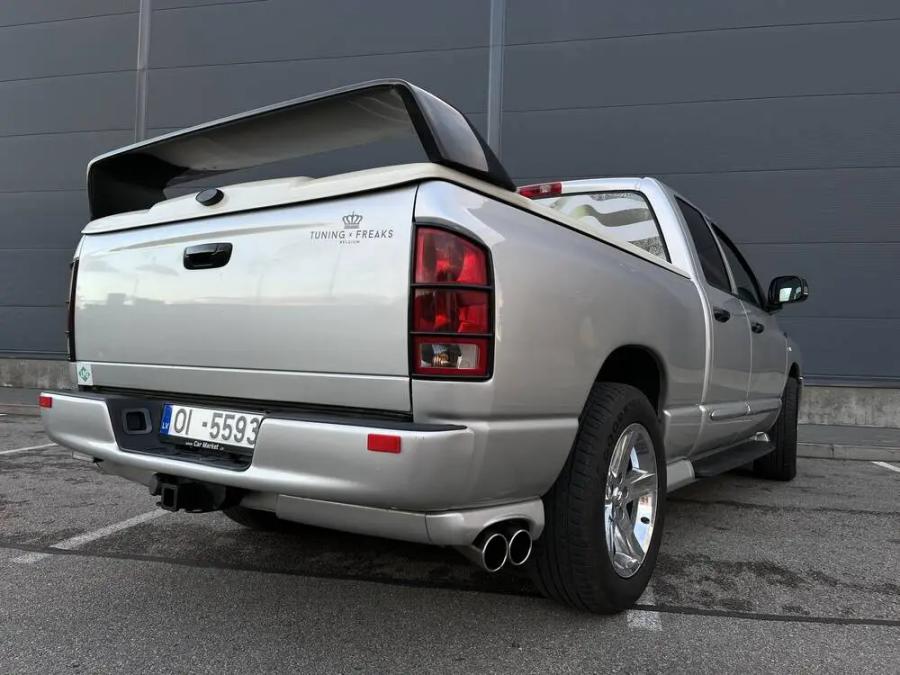 Pelēks Dodge RAM 2005 Rīga, ar dzinēja tilpumu 5.70 L un nobraukumu 220 tūkst. km par 11990 €, foto 6 vietnē AUTOMOTO.COM.LV