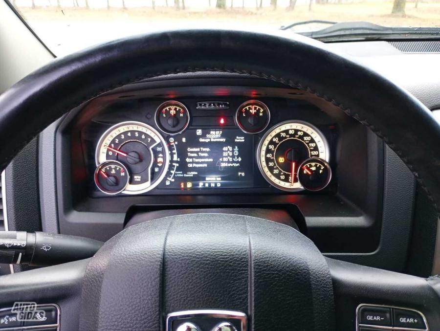 Pelēks Dodge RAM 2015 Šauļi, ar dzinēja tilpumu 5.70 L un nobraukumu 299 tūkst. km par 12700 €, foto 15 vietnē AUTOMOTO.COM.LV