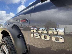 Grey Dodge RAM 2016 in Vilnius, with an engine capacity of 3.00 L and mileage of 198 thousand km for 18600 €, photo 96 on AUTOMOTO.COM.LV