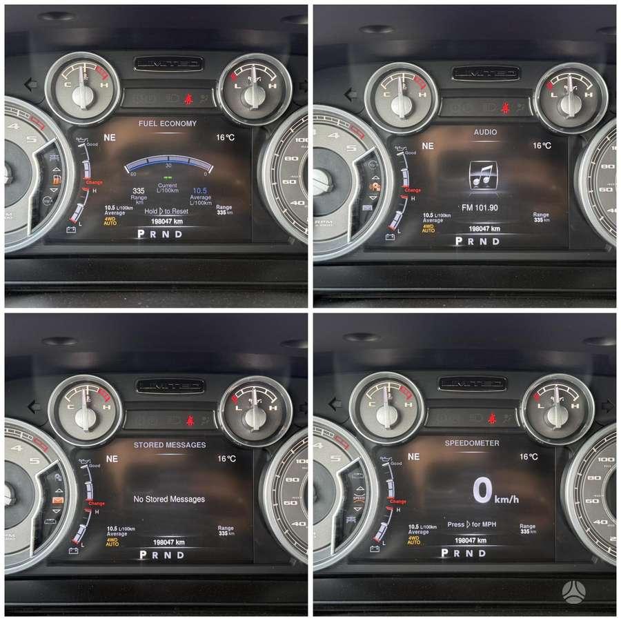 Серый Додж РАМ 2016 в Вильнюс, объемом двигателя 3.00 л и пробегом 198 тыс. км за 17999 €, фото 34 на AUTOMOTO.COM.LV