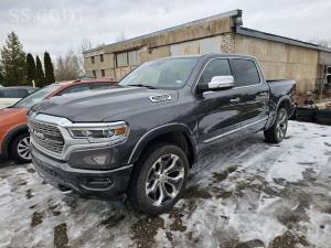Grey Dodge RAM 2020 in Riga, with an engine capacity of 5.70 L and mileage of 64 thousand km for 39000 €, photo  on AUTOMOTO.COM.LV