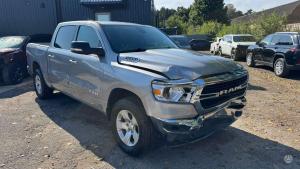 Grey Dodge RAM 2019 in Ukmerge, with an engine capacity of 5.65 L and mileage of 66 thousand km for 17999 €, photo  on AUTOMOTO.COM.LV