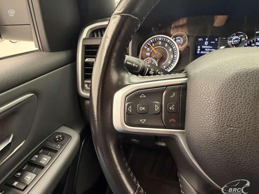 Pelēks Dodge RAM 2021 Viļņa, ar dzinēja tilpumu 5.65 L un nobraukumu 57 tūkst. km par 36900 €, foto 32 vietnē AUTOMOTO.COM.LV