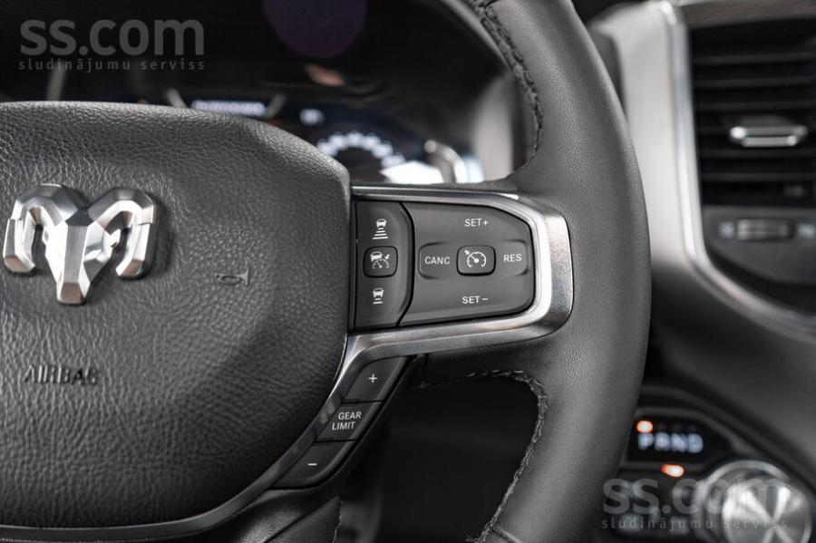 Grey Dodge RAM 2025 in Riga, with an engine capacity of 3.00 L and mileage of 15 thousand km for 55000 €, photo 26 on AUTOMOTO.COM.LV
