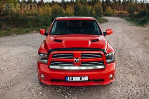 Red Dodge RAM 2015 in Riga, with an engine capacity of 5.40 L and mileage of 237 thousand km for 27000 €, photo  on AUTOMOTO.COM.LV