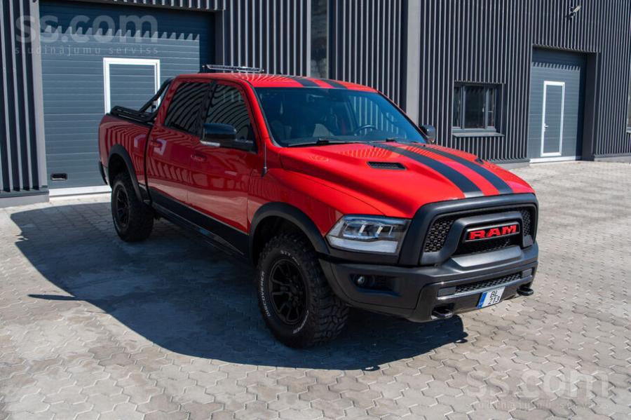 Red Dodge RAM 2015 in Riga, with an engine capacity of 5.70 L and mileage of 160 thousand km for 29900 €, photo 7 on AUTOMOTO.COM.LV