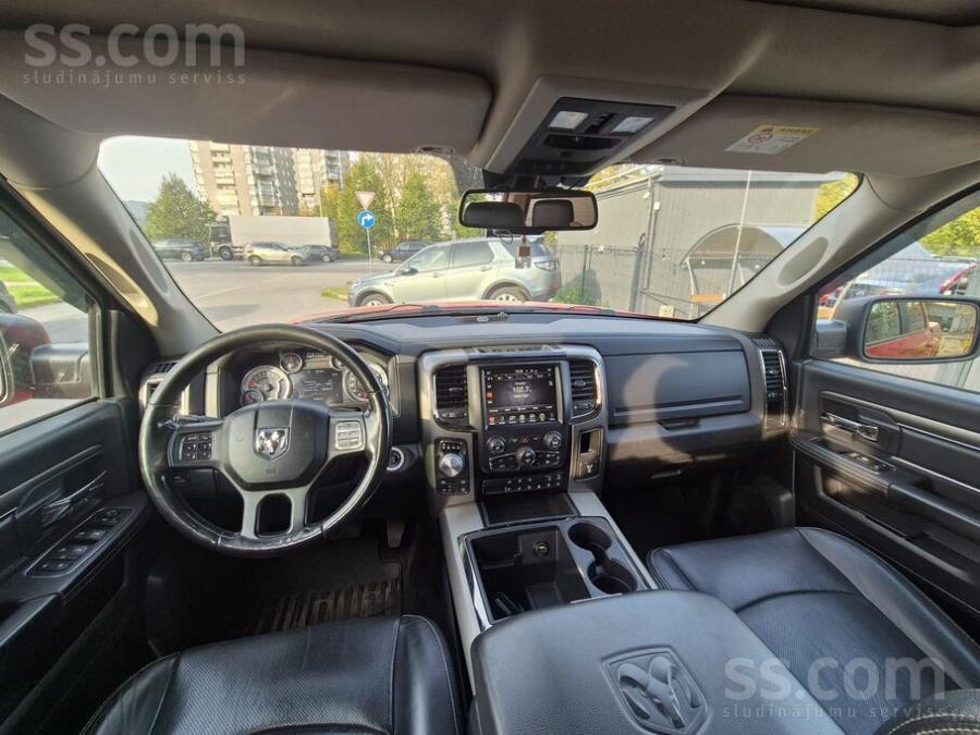 Красный Додж РАМ 2015 в Рига, объемом двигателя 5.70 л и пробегом 238 тыс. км за 25990 €, фото 12 на AUTOMOTO.COM.LV