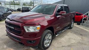 Sarkans Dodge RAM 2019 Ukmergė, ar dzinēja tilpumu 5.65 L un nobraukumu 54 tūkst. km par 19999 €, foto 3 vietnē AUTOMOTO.COM.LV