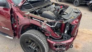 Sarkans Dodge RAM 2019 Ukmergė, ar dzinēja tilpumu 5.65 L un nobraukumu 54 tūkst. km par 19999 €, foto 8 vietnē AUTOMOTO.COM.LV