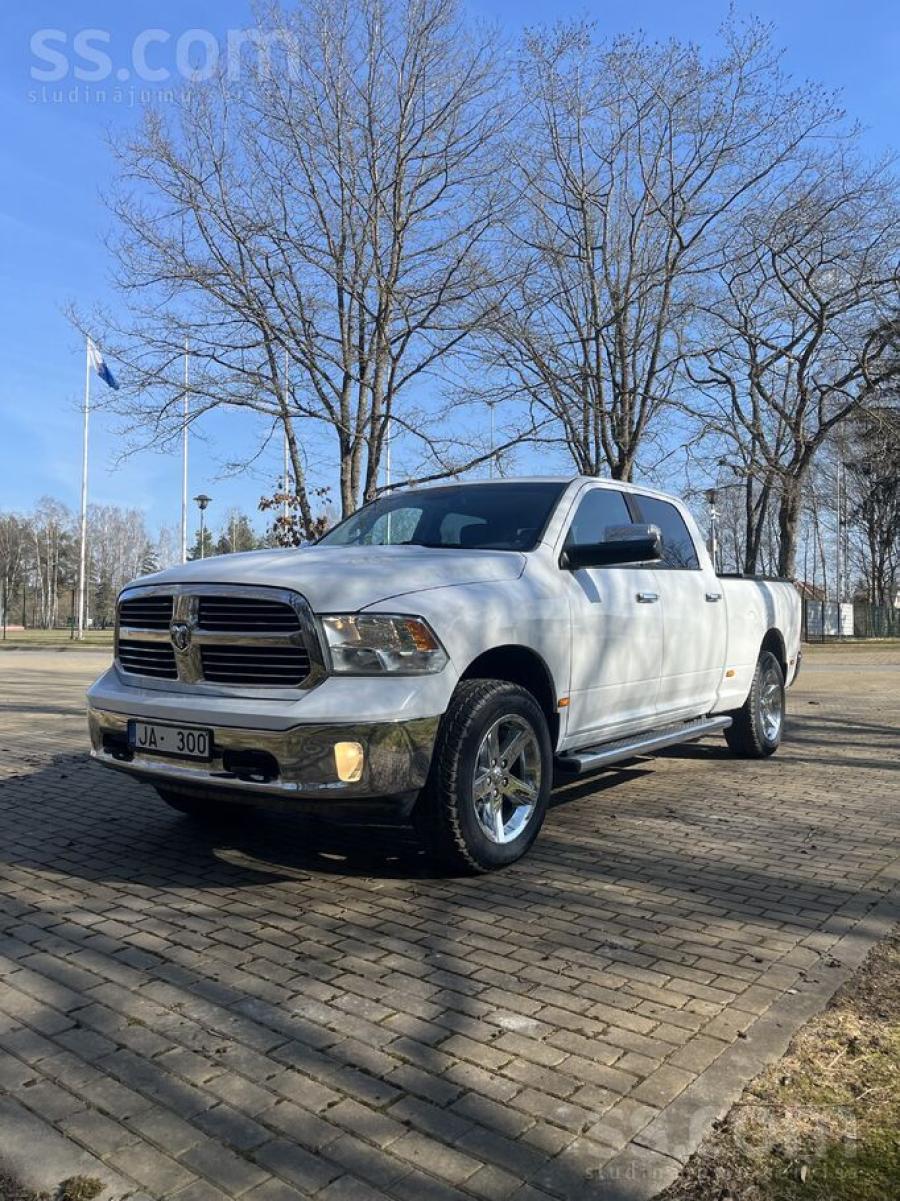 Balts Dodge RAM 2015 Rīga, ar dzinēja tilpumu 3.00 L un nobraukumu 288 tūkst. km par 15800 €, foto 1 vietnē AUTOMOTO.COM.LV