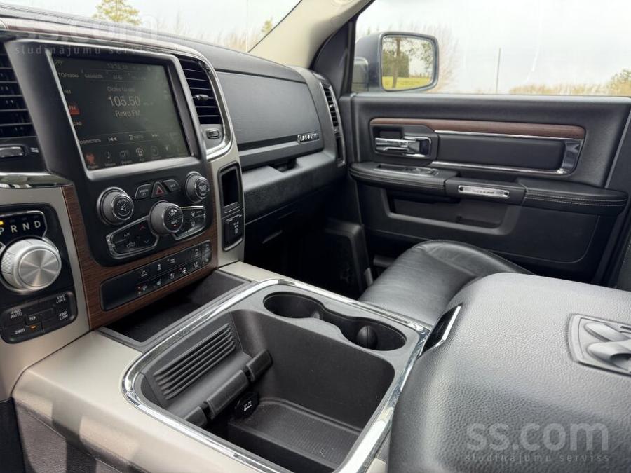 Balts Dodge RAM 2016 Rēzekne, ar dzinēja tilpumu 3.00 L un nobraukumu 255 tūkst. km par 26500 €, foto 12 vietnē AUTOMOTO.COM.LV