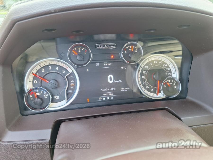 Белый Додж РАМ 2018 в Таллин, объемом двигателя 3.00 л и пробегом 106 тыс. км за 29990 €, фото 13 на AUTOMOTO.COM.LV