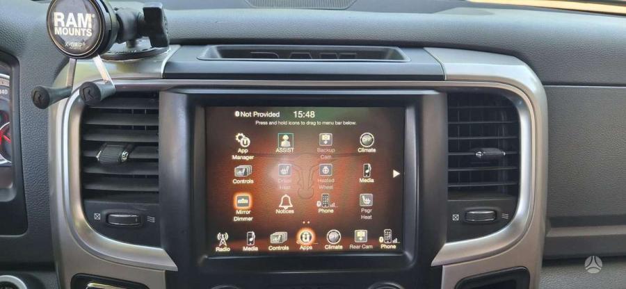 Balts Dodge RAM 2019 Viļņa, ar dzinēja tilpumu 5.70 L un nobraukumu 209 tūkst. km par 25600 €, foto 12 vietnē AUTOMOTO.COM.LV