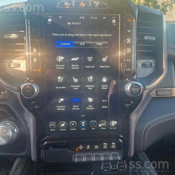 Balts Dodge RAM 2019 Rīga, ar dzinēja tilpumu 5.70 L un nobraukumu 103 tūkst. km par 40000 €, foto 6 vietnē AUTOMOTO.COM.LV