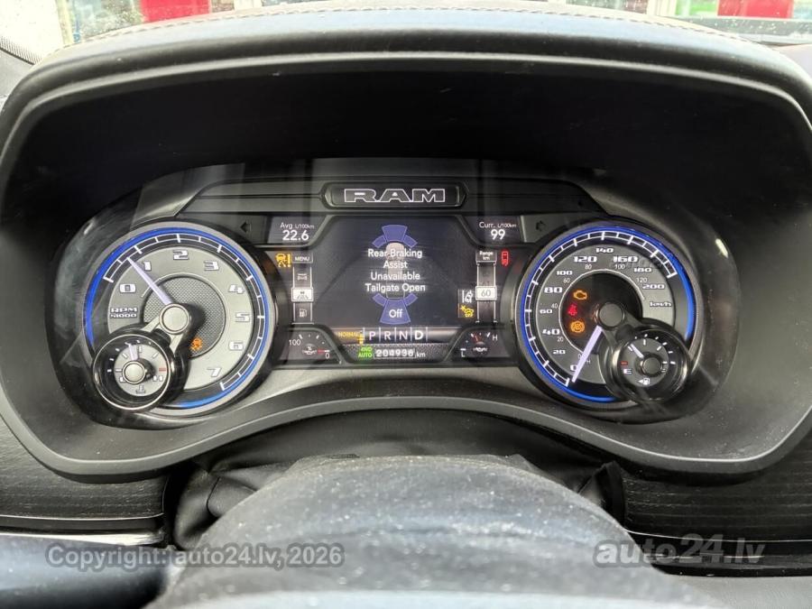 Balts Dodge RAM 2022 Tartu, ar dzinēja tilpumu 5.70 L un nobraukumu 205 tūkst. km par 39000 €, foto 13 vietnē AUTOMOTO.COM.LV