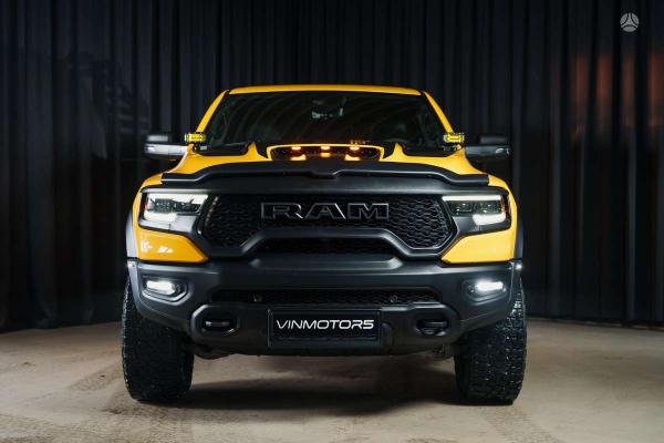 Dzeltens Dodge RAM 2023 Viļņa, ar dzinēja tilpumu 6.16 L un nobraukumu 16 tūkst. km par 119999 €, foto 3 vietnē AUTOMOTO.COM.LV