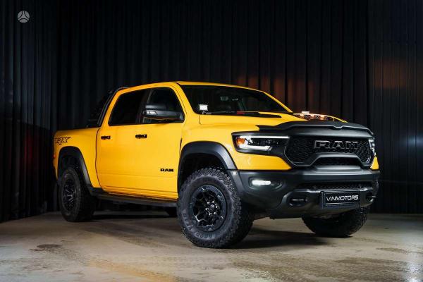 Dzeltens Dodge RAM 2023 Viļņa, ar dzinēja tilpumu 6.16 L un nobraukumu 16 tūkst. km par 119999 €, foto 4 vietnē AUTOMOTO.COM.LV