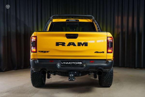 Dzeltens Dodge RAM 2023 Viļņa, ar dzinēja tilpumu 6.16 L un nobraukumu 16 tūkst. km par 119999 €, foto 6 vietnē AUTOMOTO.COM.LV