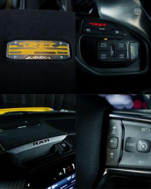 Yellow Dodge RAM 2023 in Vilnius, with an engine capacity of 6.16 L and mileage of 16 thousand km for 119999 €, photo 34 on AUTOMOTO.COM.LV