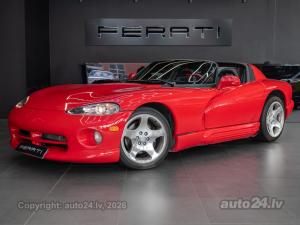 Red Dodge Viper 2000 in Tallinn, with an engine capacity of 8.00 L and mileage of 39 thousand km for 52900 €, photo  on AUTOMOTO.COM.LV