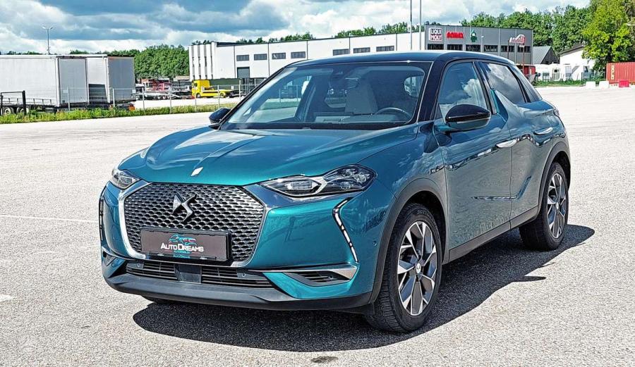 Синий DS 3 Crossback 2021 в Вильнюс, объемом двигателя 0.00 л и пробегом 52 тыс. км за 18500 €, фото 1 на AUTOMOTO.COM.LV