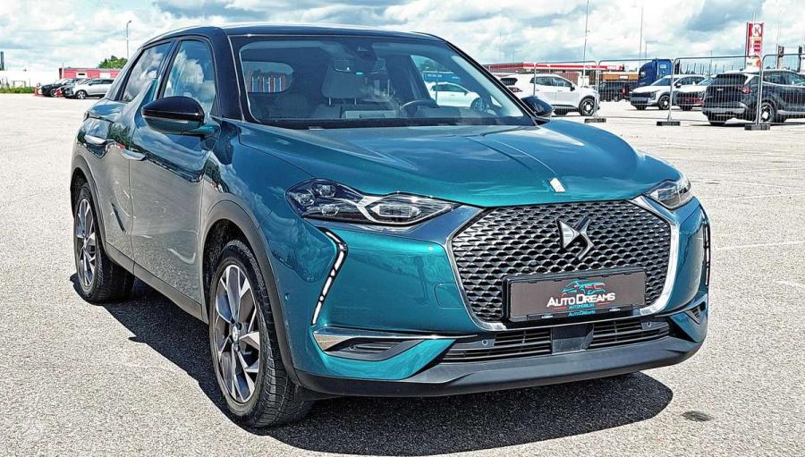 Синий DS 3 Crossback 2021 в Вильнюс, объемом двигателя 0.00 л и пробегом 52 тыс. км за 18500 €, фото 3 на AUTOMOTO.COM.LV