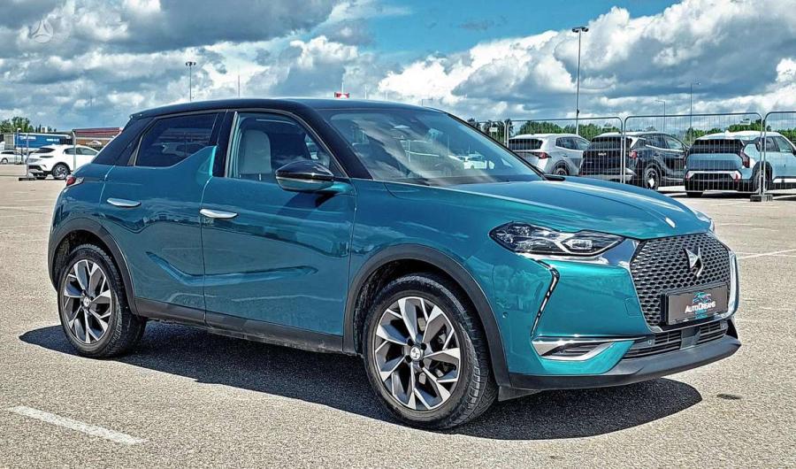 Синий DS 3 Crossback 2021 в Вильнюс, объемом двигателя 0.00 л и пробегом 52 тыс. км за 18500 €, фото 4 на AUTOMOTO.COM.LV