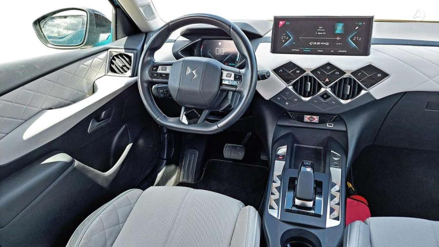 Синий DS 3 Crossback 2021 в Вильнюс, объемом двигателя 0.00 л и пробегом 52 тыс. км за 18500 €, фото 18 на AUTOMOTO.COM.LV