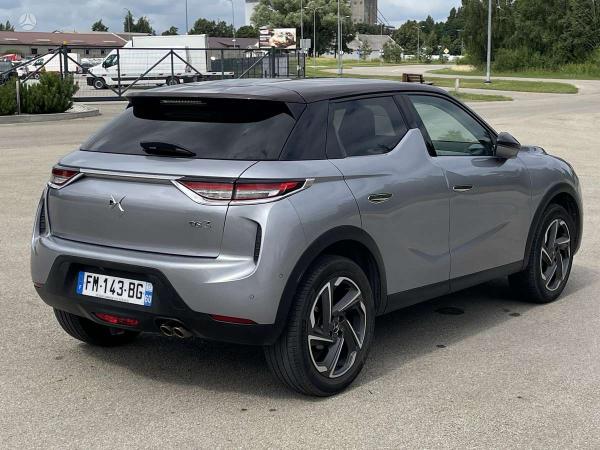 Grey DS 3-crossback 2019 in Taurage, with an engine capacity of 1.20 L and mileage of 168 thousand km for 9300 €, photo 4 on AUTOMOTO.COM.LV
