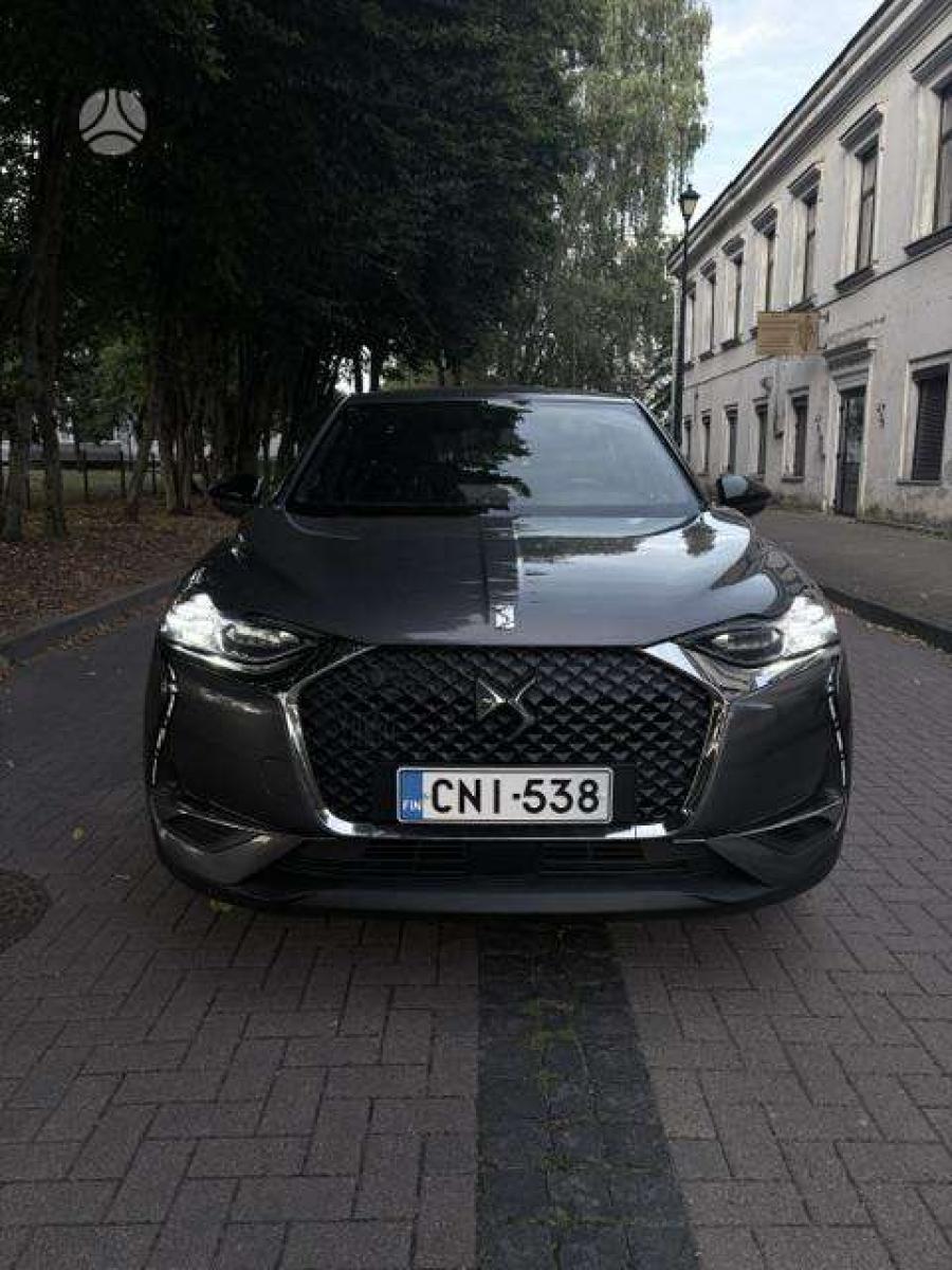 Pelēks DS 3-crossback 2020 Jonava, ar dzinēja tilpumu 1.20 L un nobraukumu 210 tūkst. km par 10650 €, foto 1 vietnē AUTOMOTO.COM.LV
