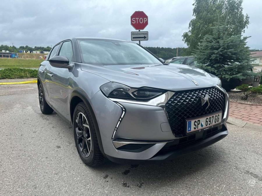 Pelēks DS 3-crossback 2019 Viļņa, ar dzinēja tilpumu 1.50 L un nobraukumu 207 tūkst. km par 9150 €, foto 12 vietnē AUTOMOTO.COM.LV