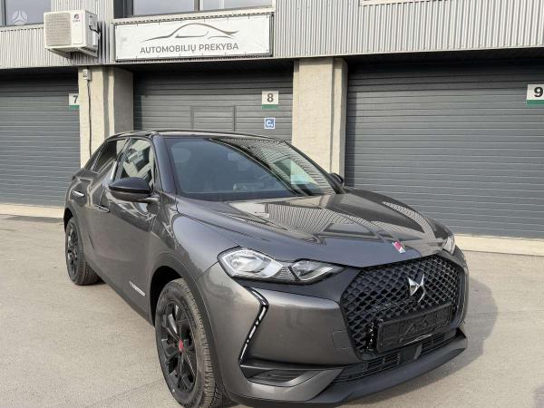 Grey DS 3-crossback 2019 in Siauliai, with an engine capacity of 1.20 L and mileage of 225 thousand km for 9200 €, photo 1 on AUTOMOTO.COM.LV