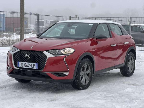 Sarkans DS 3-crossback 2021 Marijampole, ar dzinēja tilpumu 1.20 L un nobraukumu 59 tūkst. km par 13189 €, foto 1 vietnē AUTOMOTO.COM.LV