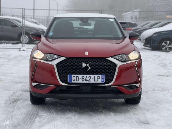 Sarkans DS 3-crossback 2021 Marijampole, ar dzinēja tilpumu 1.20 L un nobraukumu 59 tūkst. km par 13189 €, foto 2 vietnē AUTOMOTO.COM.LV