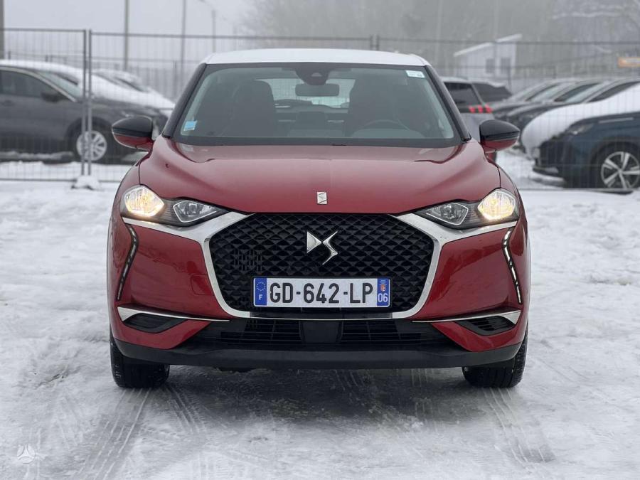 Красный DS 3 Crossback 2021 в Мариямполе, объемом двигателя 1.20 л и пробегом 59 тыс. км за 13189 €, фото 2 на AUTOMOTO.COM.LV